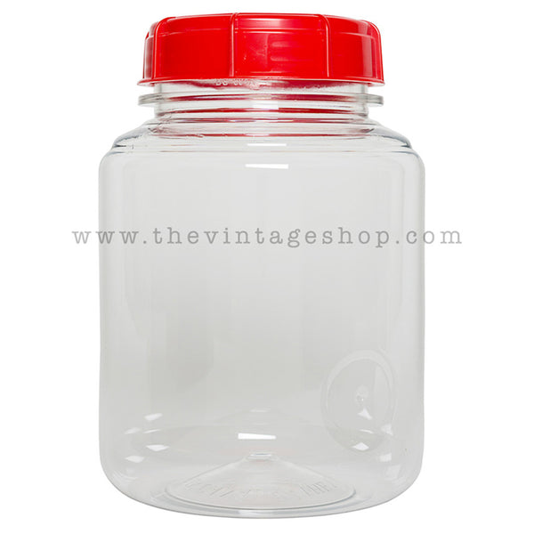 FerMonster PET Plastic Carboy with Large Screw-Top Lid - Olive Wood Brewing & Craft Co