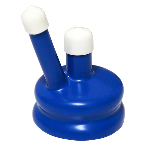 Blue Carboy Cap For 6.5 Gallon Carboys - Olive Wood Brewing & Craft Co