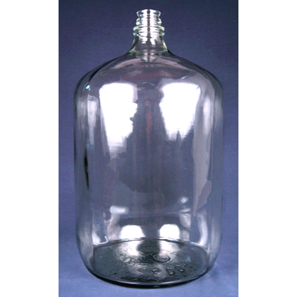 Italian Glass Carboy - Available In 3, 5, 6 & 6.5 Gallon - Olive Wood Brewing & Craft Co