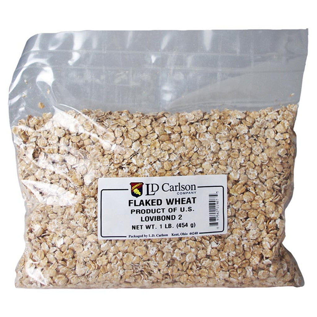 Flaked White Wheat Malt (United States) - Olive Wood Brewing & Craft Co