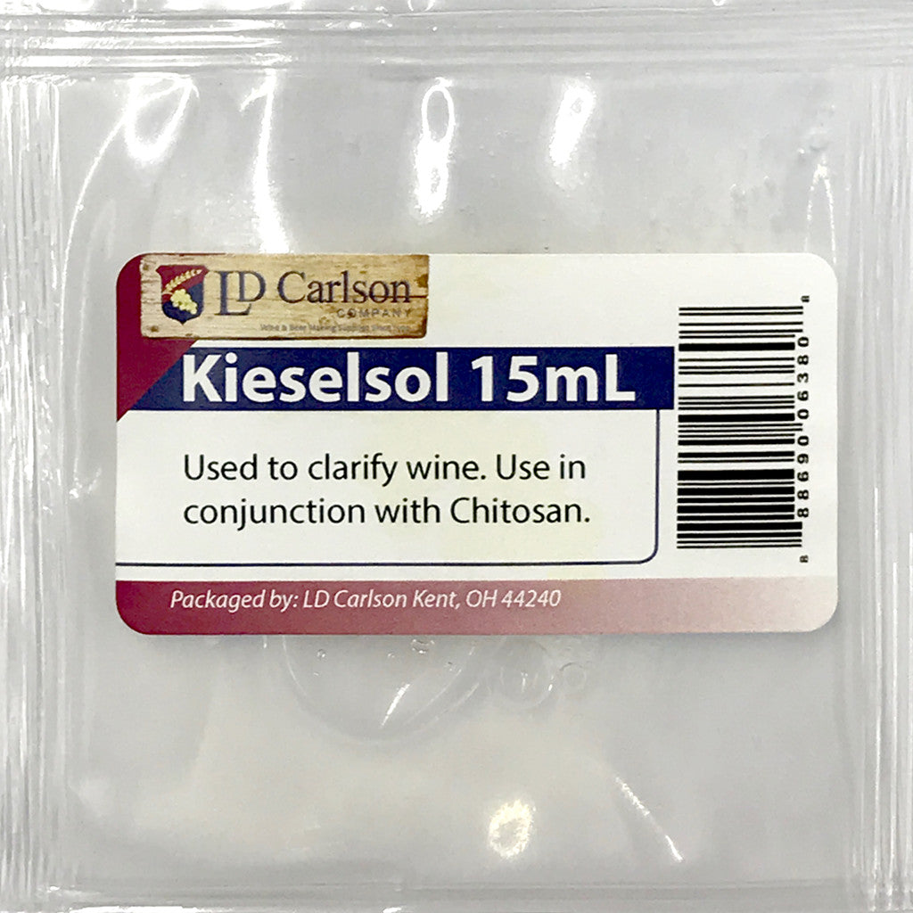 12.5mL Liquid Kieselsol Beer and Wine Clarifier - Olive Wood Brewing ...