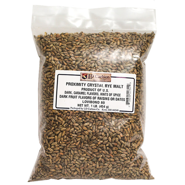 Proximity Crystal Rye Malt (80°L) - United States - Olive Wood Brewing ...